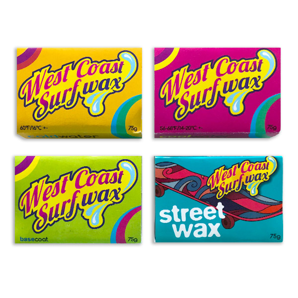 West Coast Surf Wax - Eatsalt Surfwear & Surf Gear - Surfboard Wax